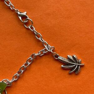 Jewelry | Cannabis Inspired Sea Glass Anklet | Poshmark